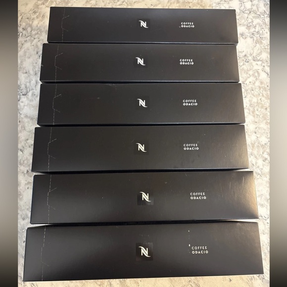 Nespresso | Kitchen | Nespresso Vertuo Capsules 6 Sleeves Of Odacio ...